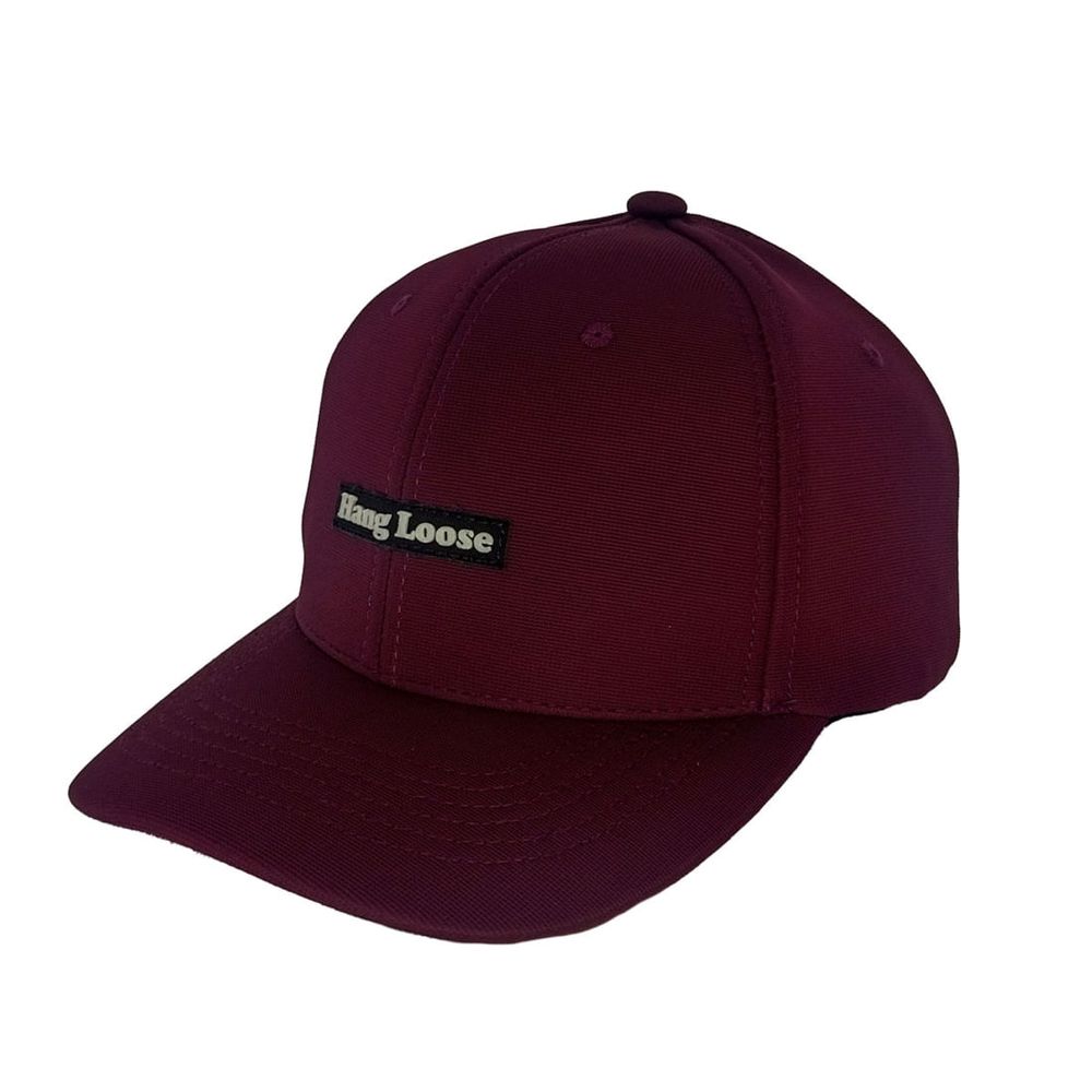 Boné Hang Loose Typo Bordo - itapua